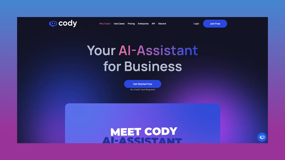 Cody: Your AI Assistant for Busines | FuturePedia