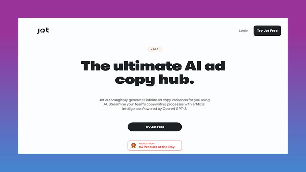 Jot AI | FuturePedia