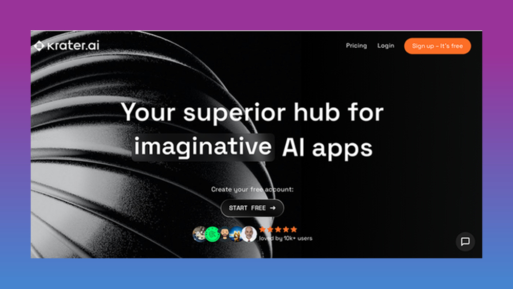 Krater AI | FuturePedia