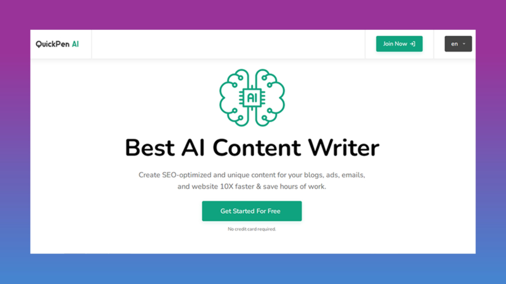 QuickPenAI | FuturePedia