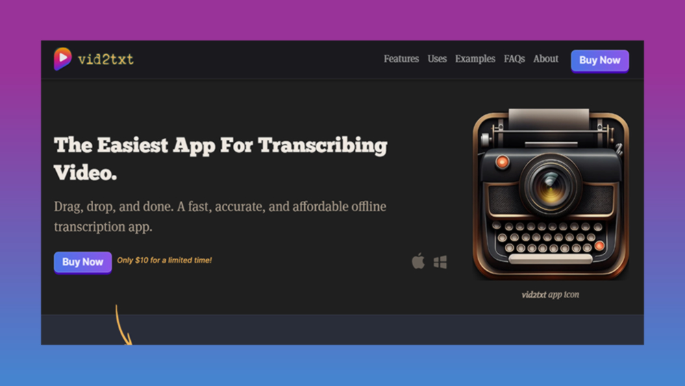 Vid2txt | FuturePedia