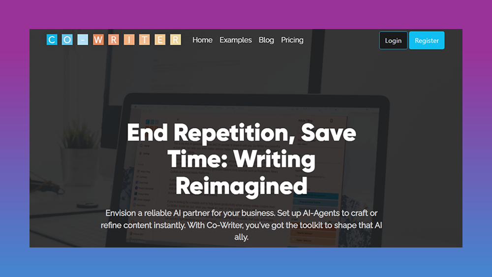 Co-Writer AI | FuturePedia