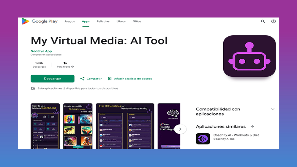 My Virtual Media: AI Tool | FuturePedia