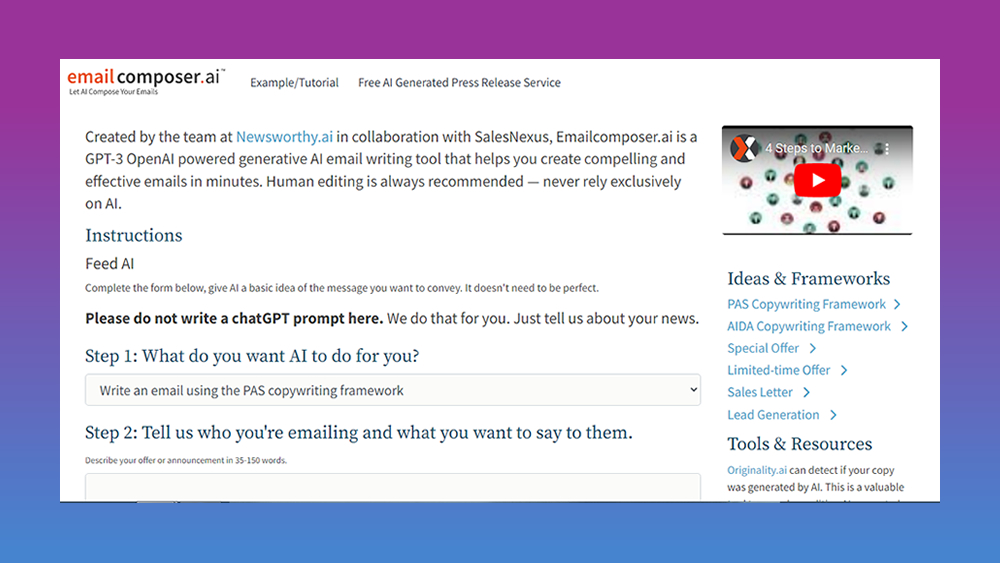 EmailComposer | FuturePedia
