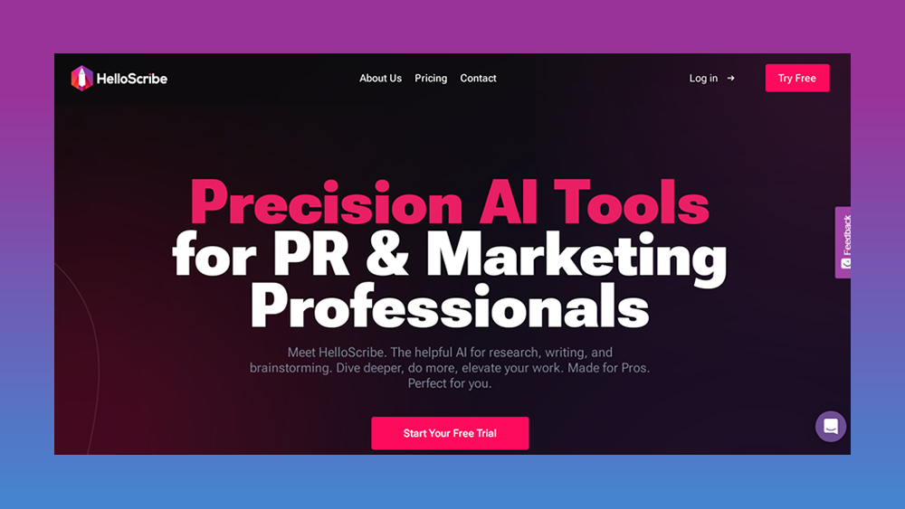 HelloScribe | FuturePedia