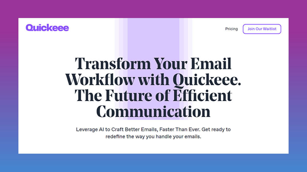 Quickeee | FuturePedia