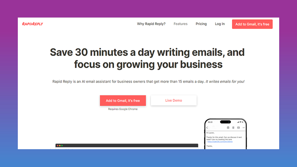 Rapid Reply | FuturePedia