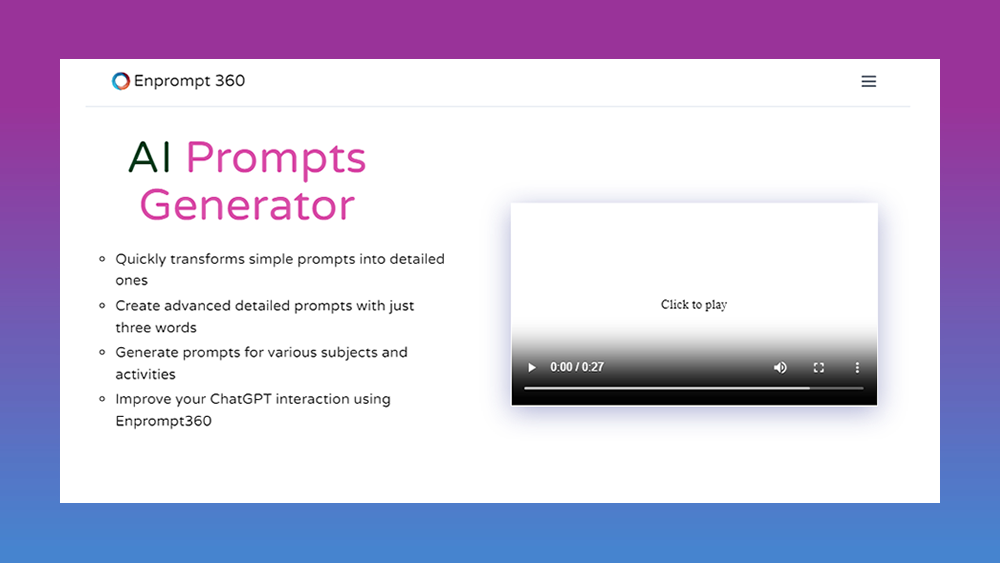 Enprompt360 | FuturePedia