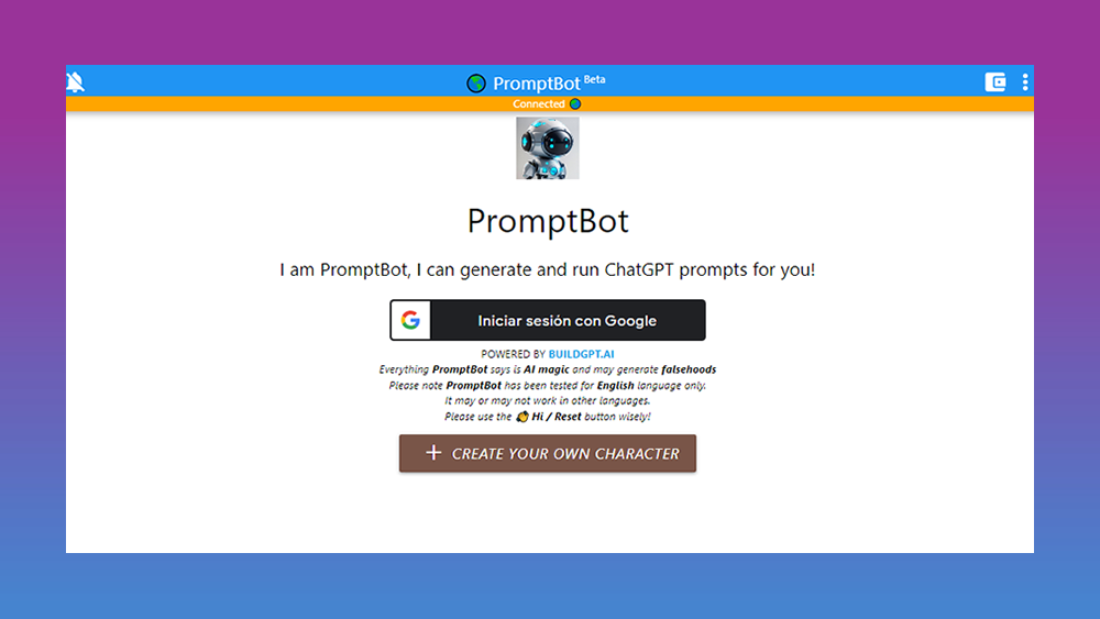 PromptBot | FuturePedia