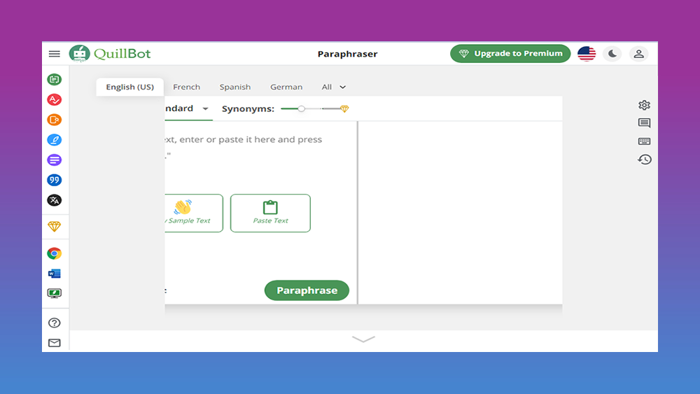 Quillbot Paraphraser | FuturePedia
