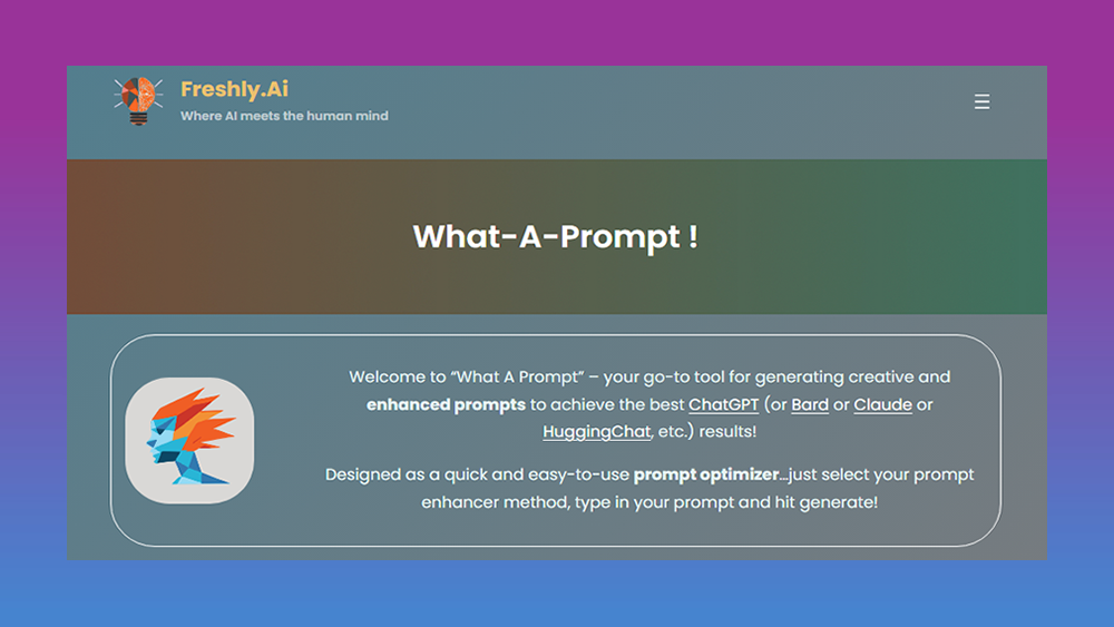 What-A-Prompt | FuturePedia