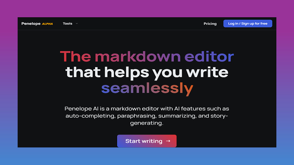 Penelope AI | FuturePedia