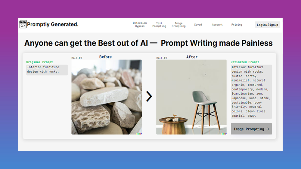 Promptly Generated | FuturePedia