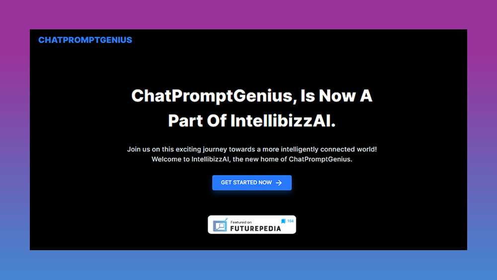 Chat Prompt Genius | FuturePedia