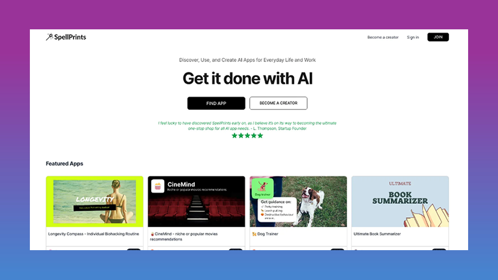 SpellPrints | FuturePedia