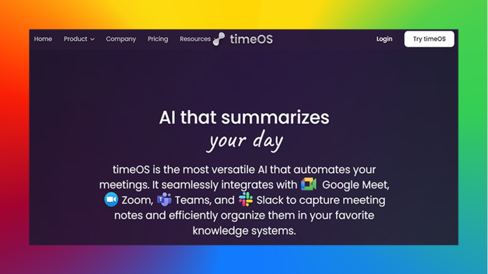 timeOS | FuturePedia