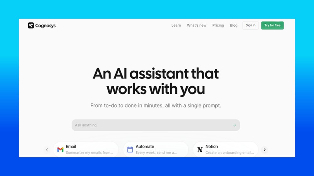 Cognosys | FuturePedia