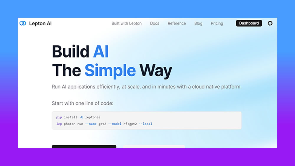 Lepton AI | FuturePedia