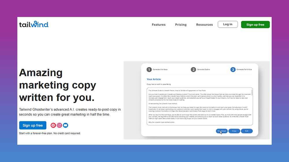 Tailwind AI | FuturePedia