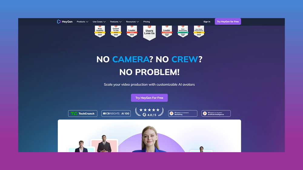HeyGen: AI Video Generator | FuturePedia