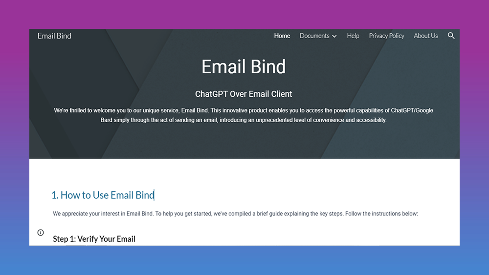 Email Bind AI | FuturePedia