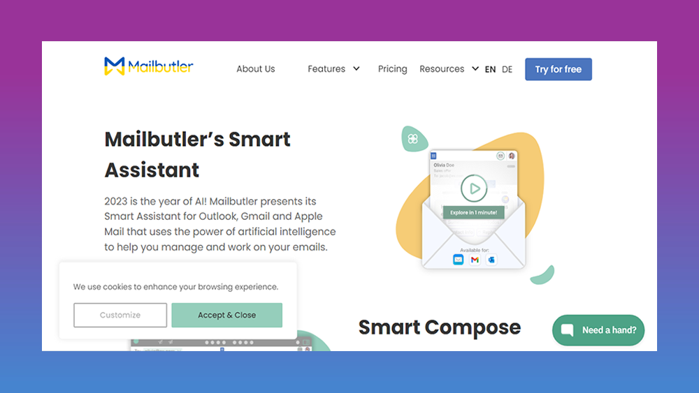 Mailbutler AI | FuturePedia