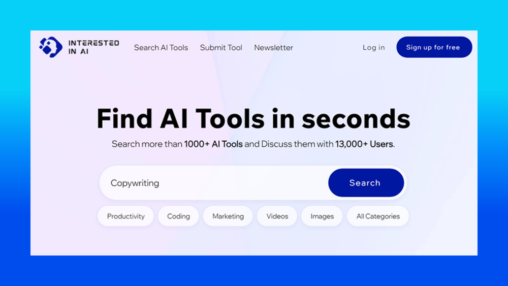 AI Resource Finder Tool | FuturePedia