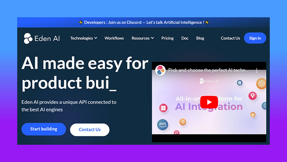 Eden AI | FuturePedia